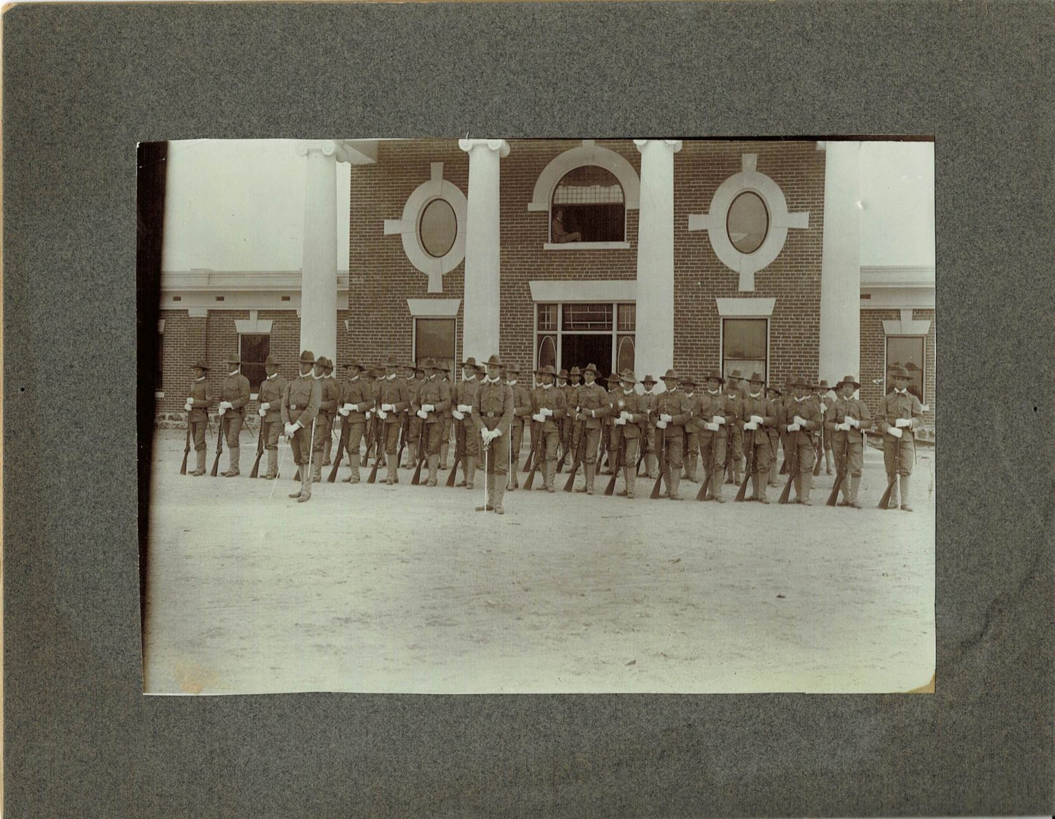 | 1901 University of Arizona Military Photos Vintage Tucson