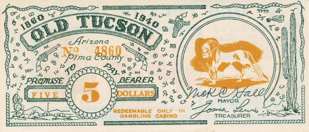 November 1939 Old Tucson Studios Script Notes + More 2023